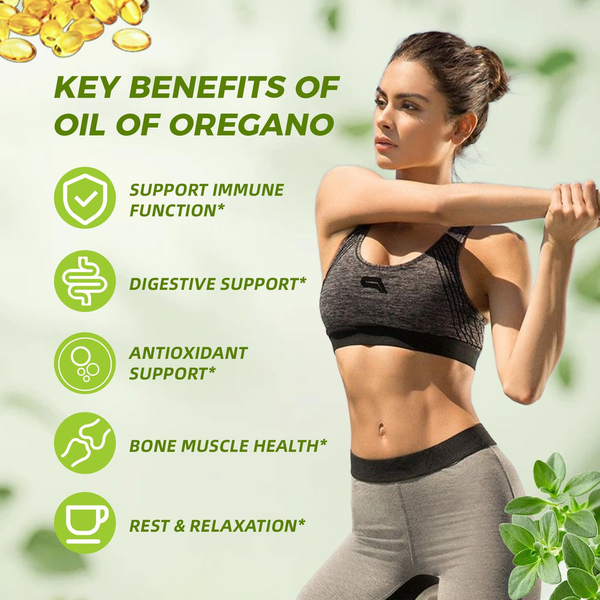 Natural herbal supplement for wellness
