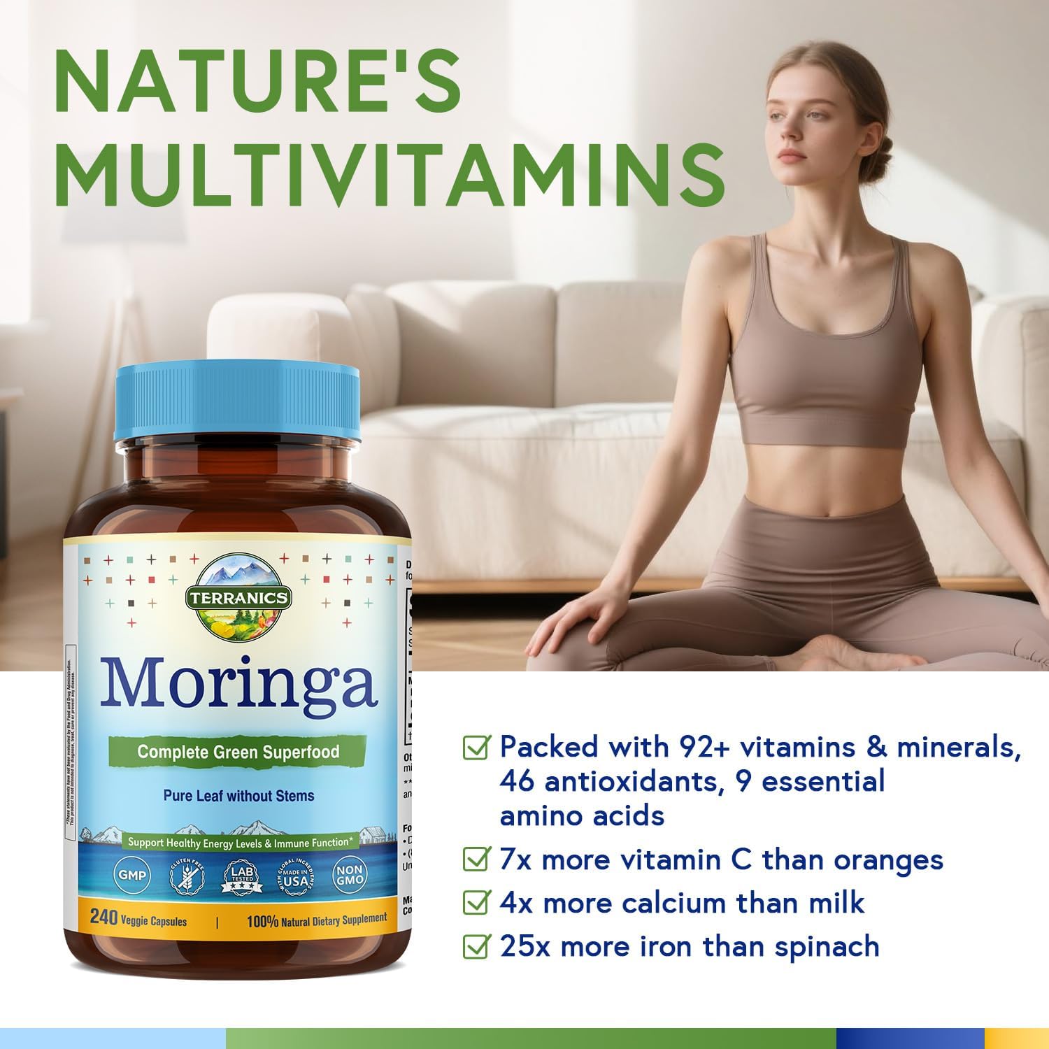 Natural herbal supplement for wellness
