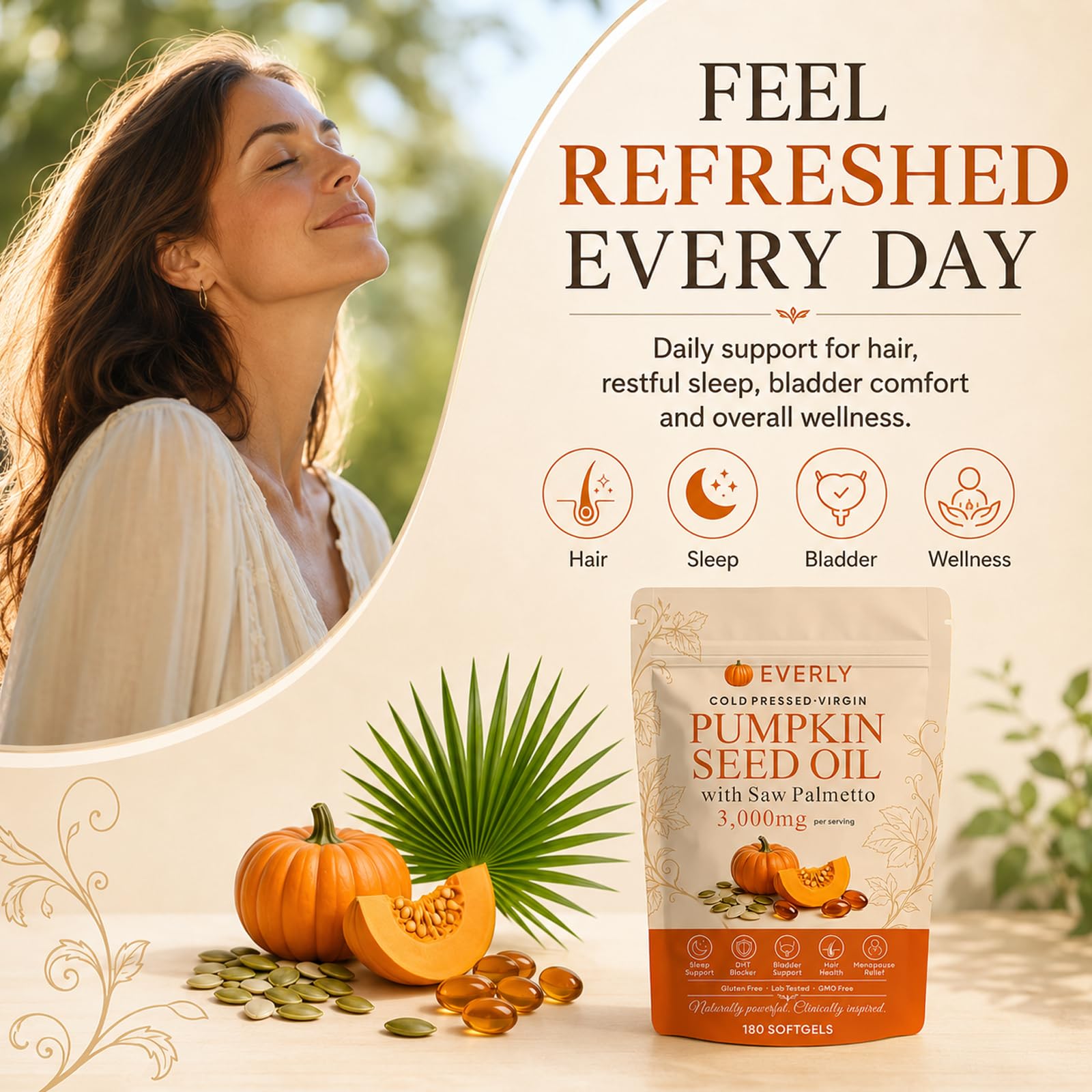 Natural herbal supplement for wellness