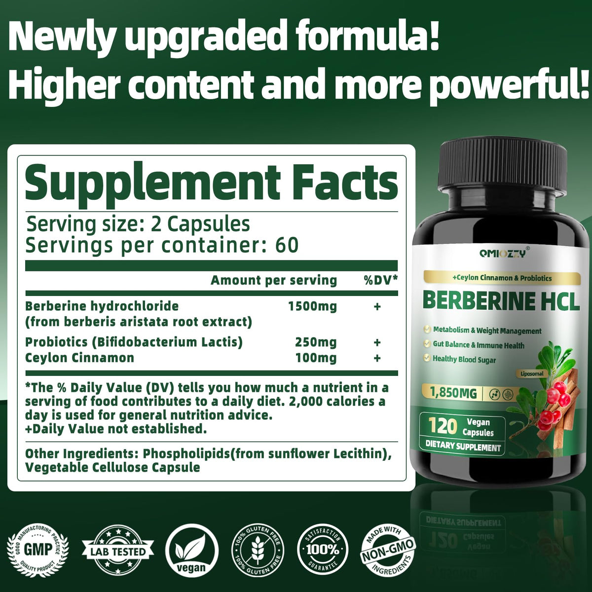 Natural herbal supplement for wellness
