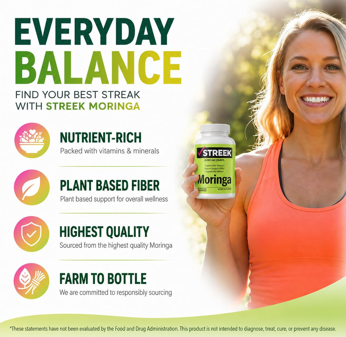 Natural herbal supplement for wellness