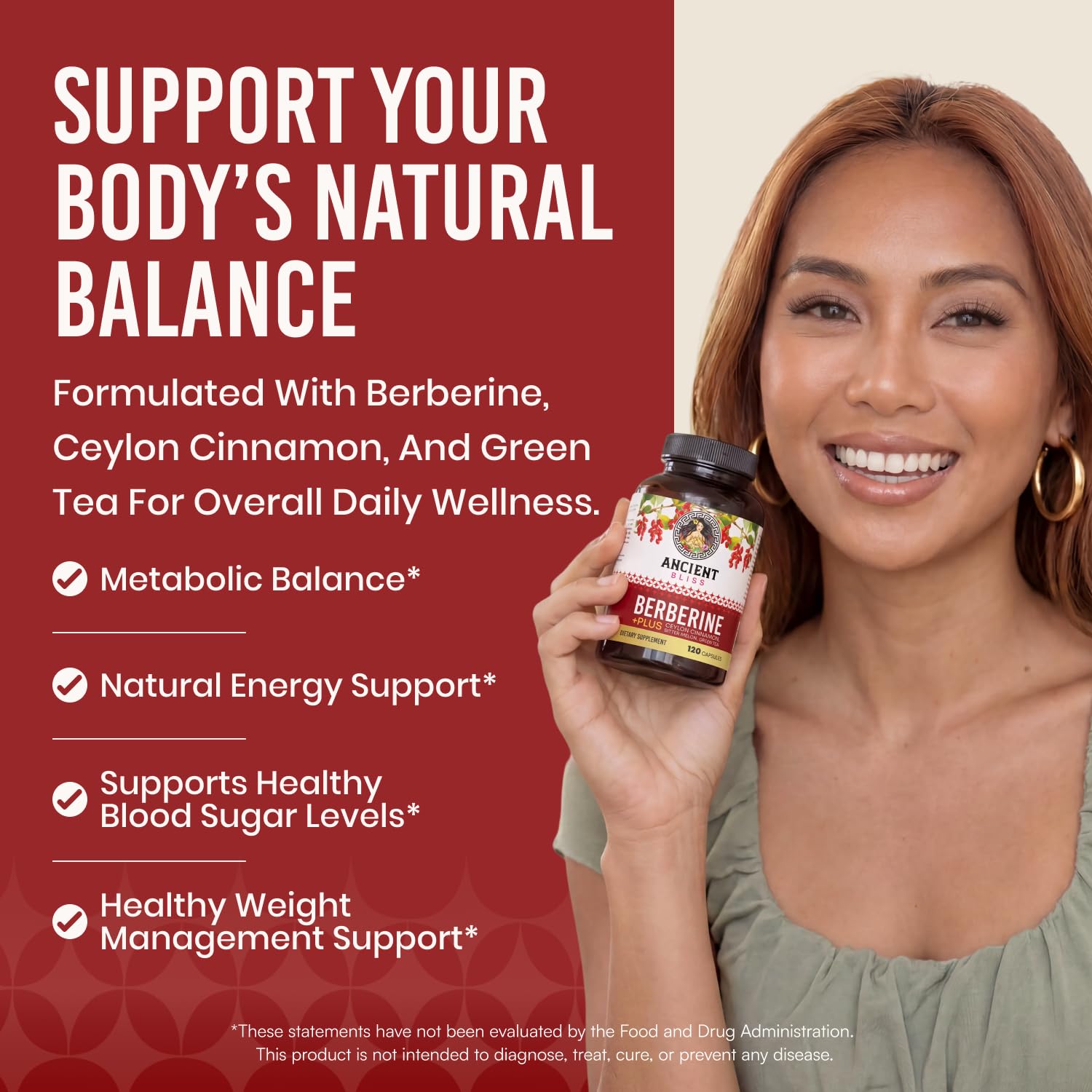 Natural herbal supplement for wellness