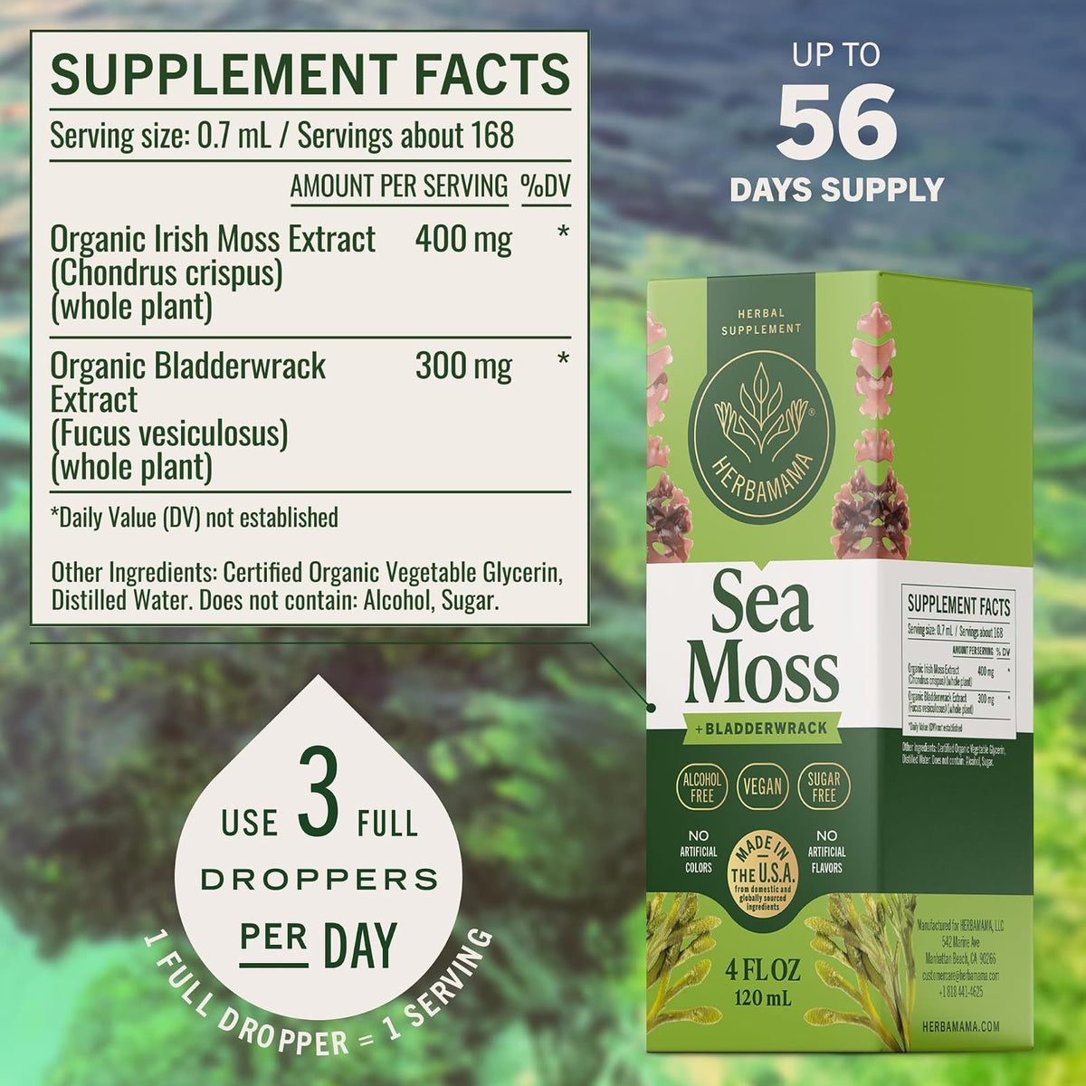 Natural herbal supplement for wellness
