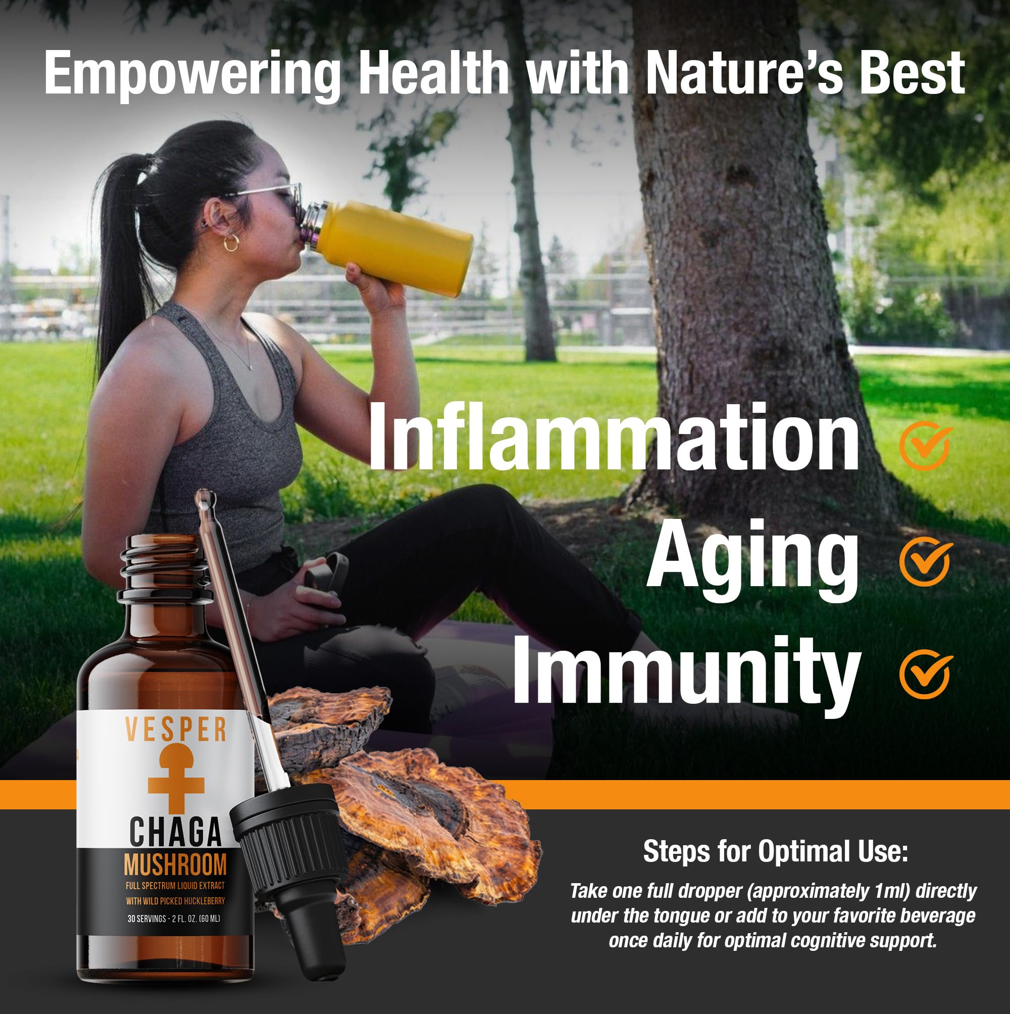 Natural herbal supplement for wellness