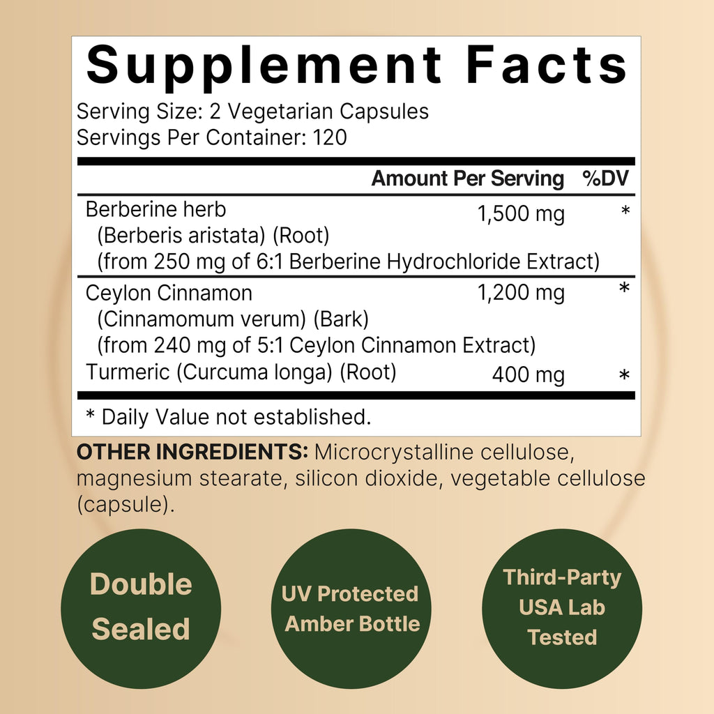 Natural herbal supplement for wellness