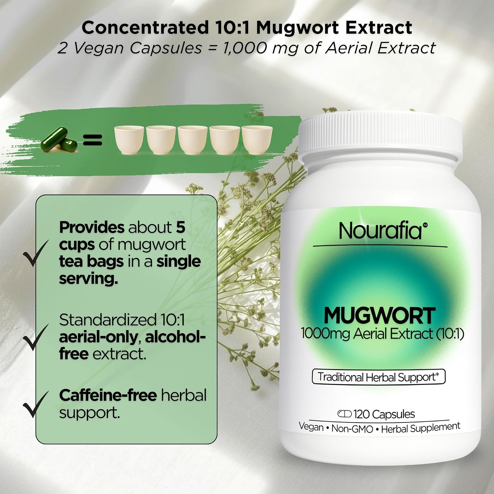 Natural herbal supplement for wellness