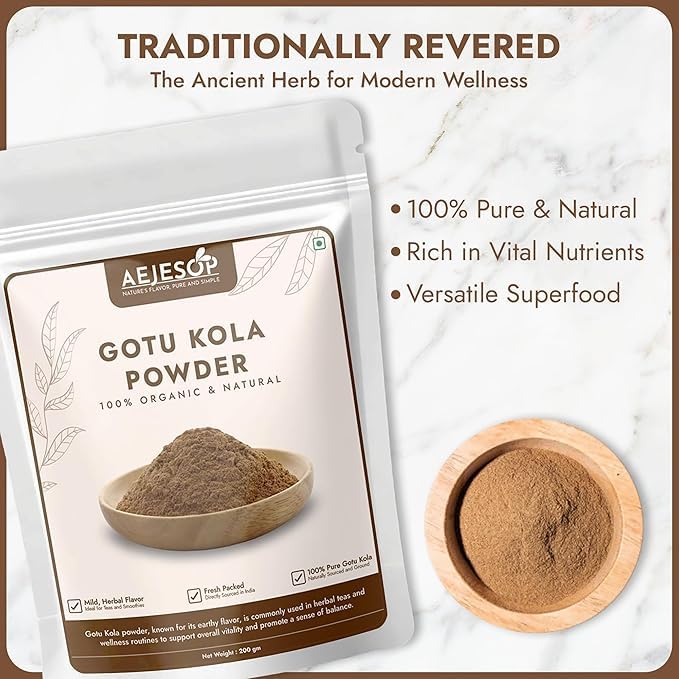 natural herbal supplement Gotu Kola