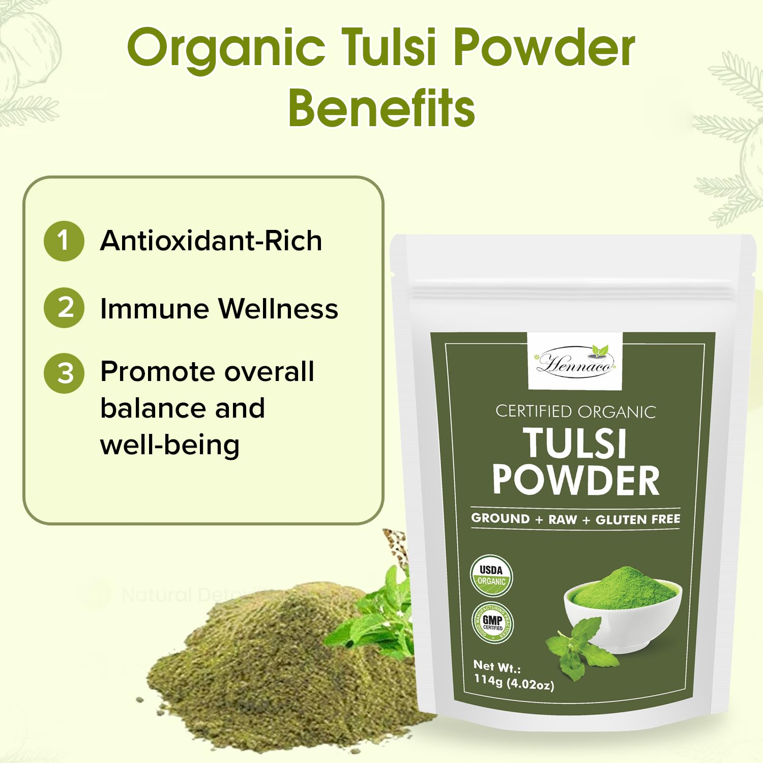 natural herbal supplement holy basil