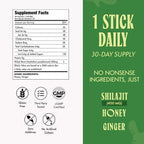 Natural herbal supplement Shilajit sticks