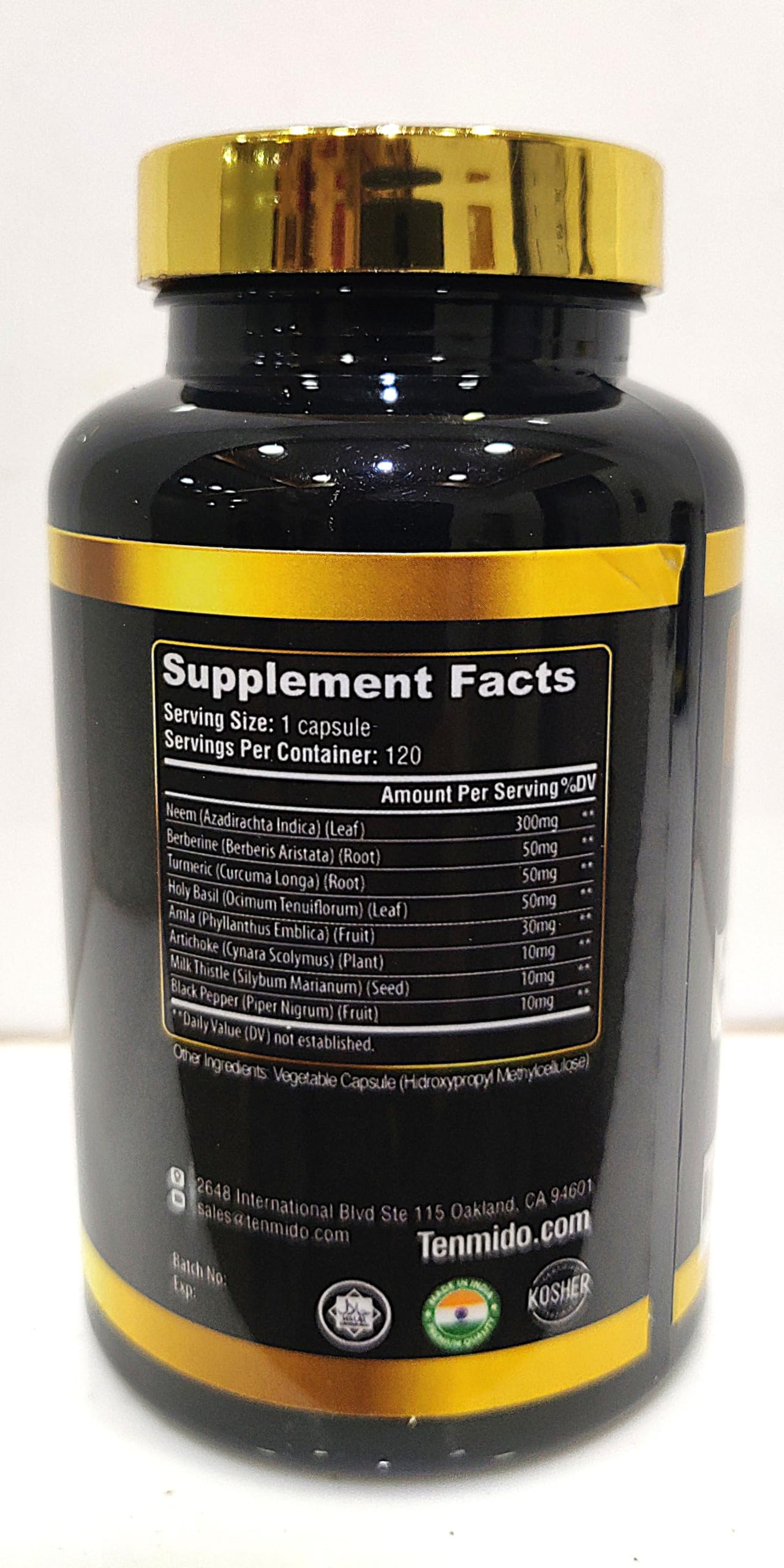 natural herbal supplement with berberine