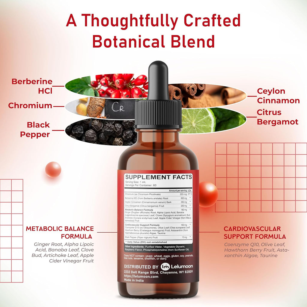 Natural herbal supplement with bergamot