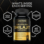 natural herbal supplement with shilajit