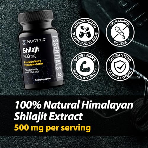 Natural herbal supplement with shilajit