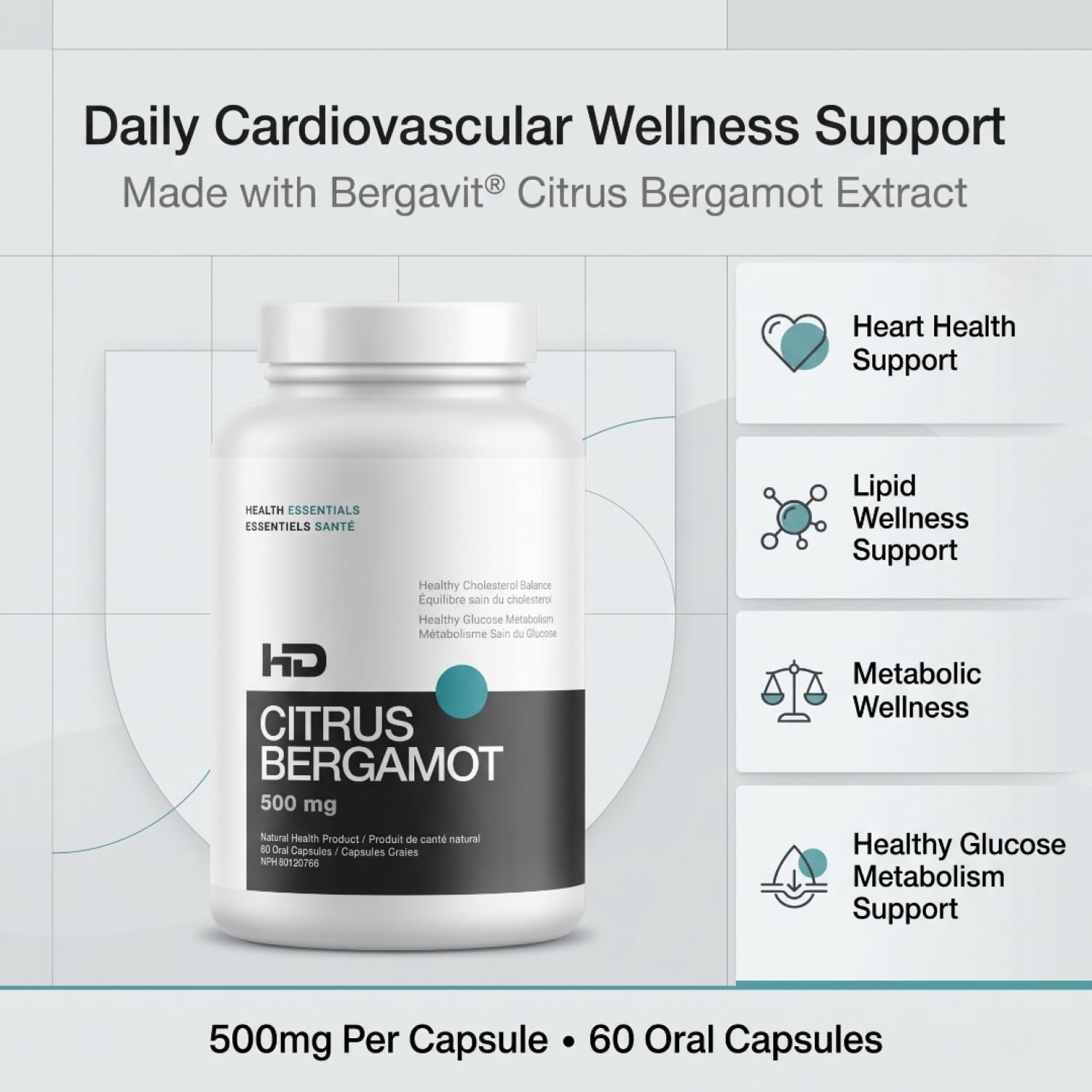 Natural herbal supplements for a healthy heart