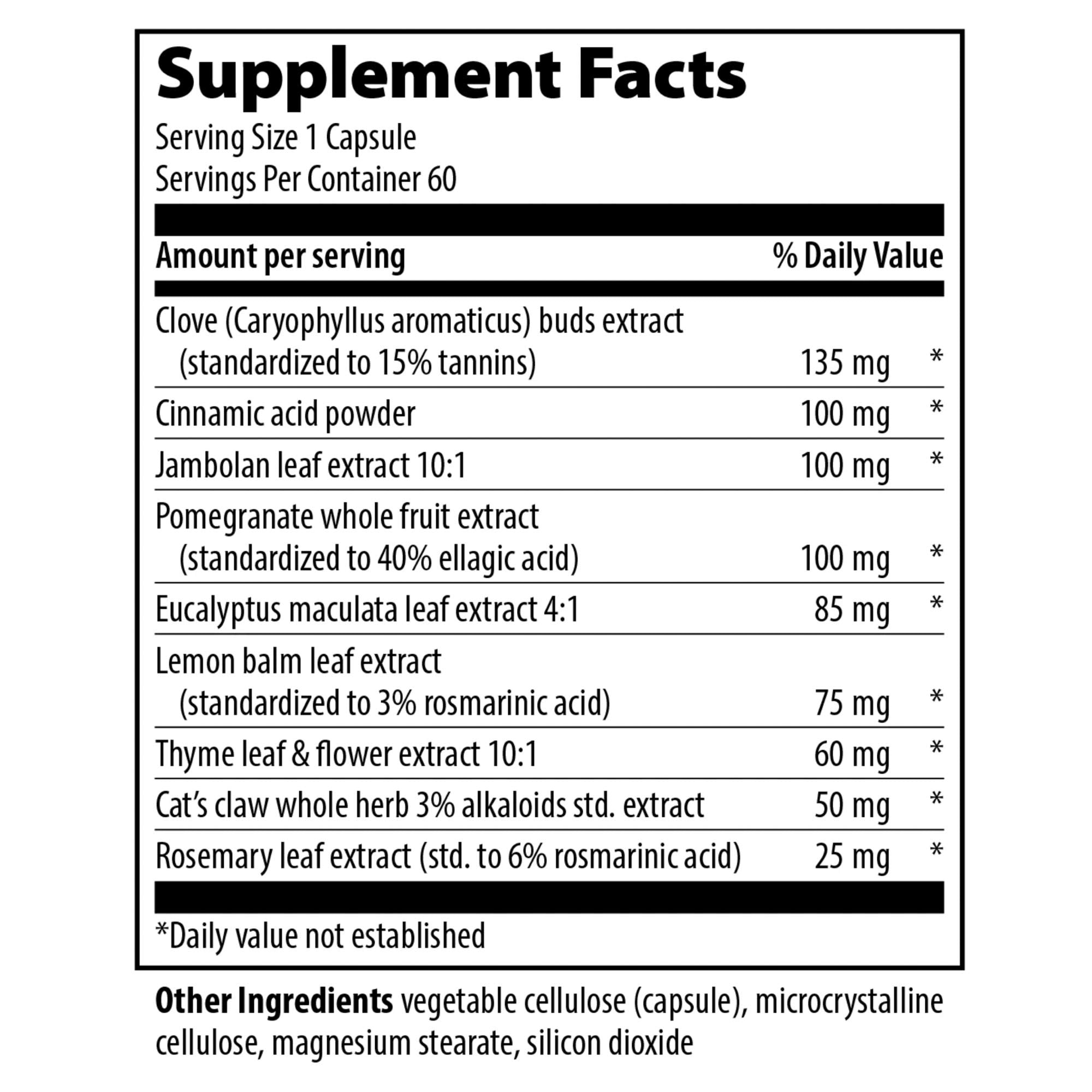Natural herbal supplements for wellness