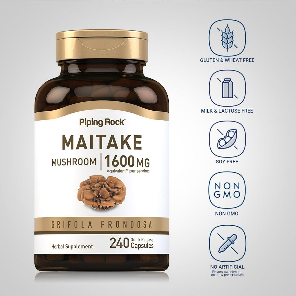 Natural herbal support from Maitake mushrooms