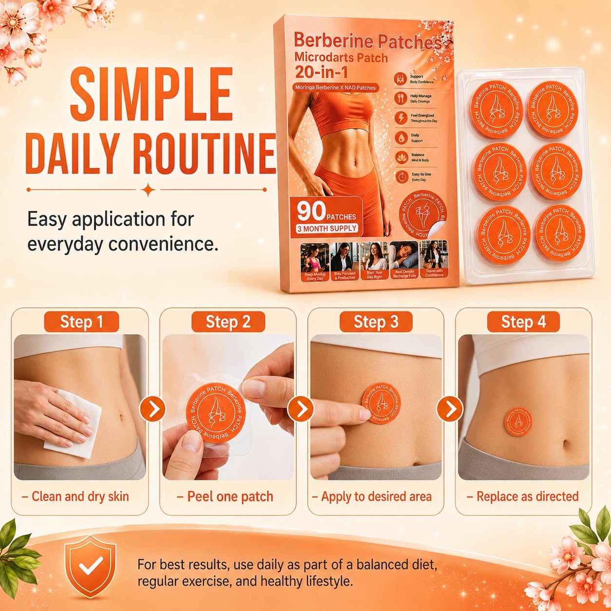 Natural herbal support with Berberine