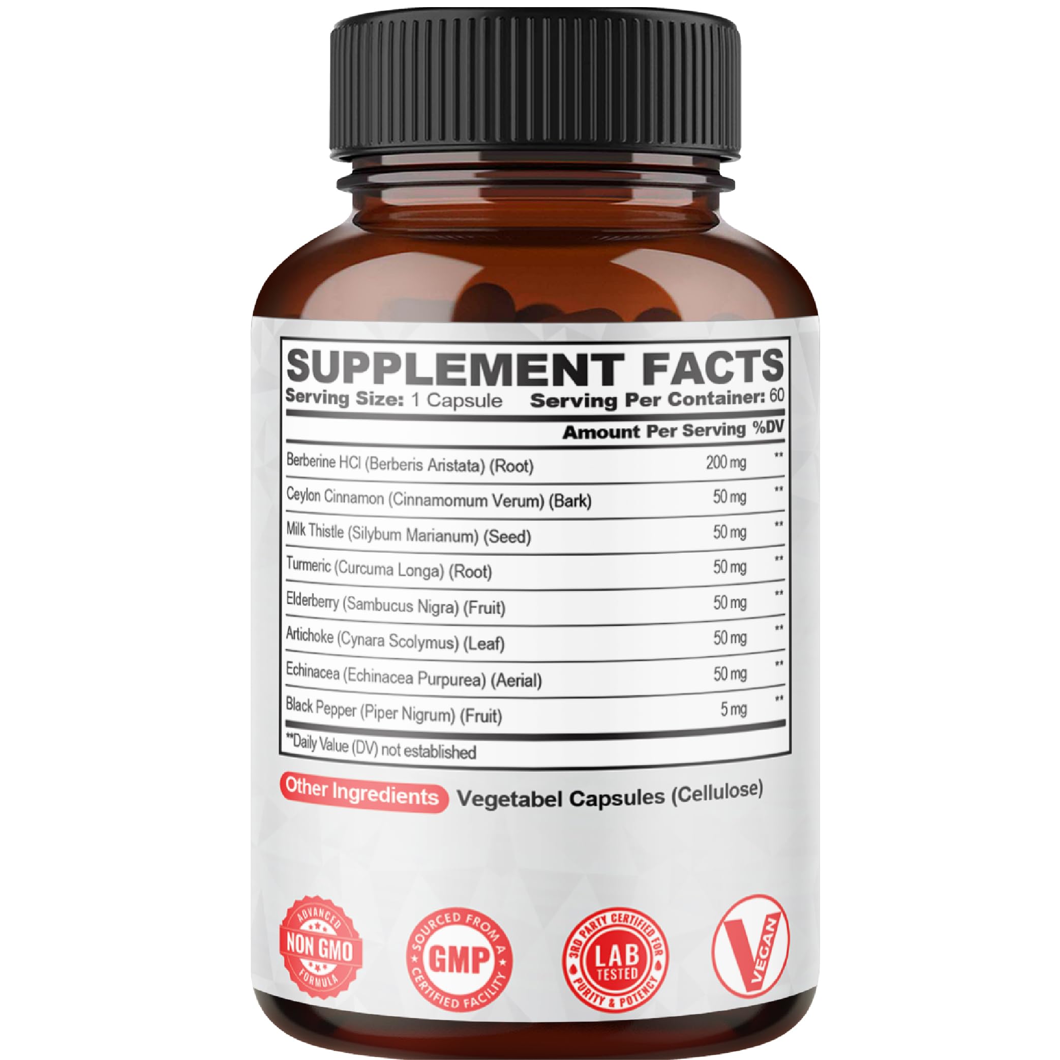 natural herbal support with turmeric