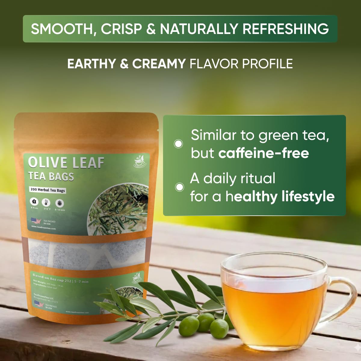 natural herbal tea bags