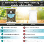 natural herbal tea blend for respiratory health