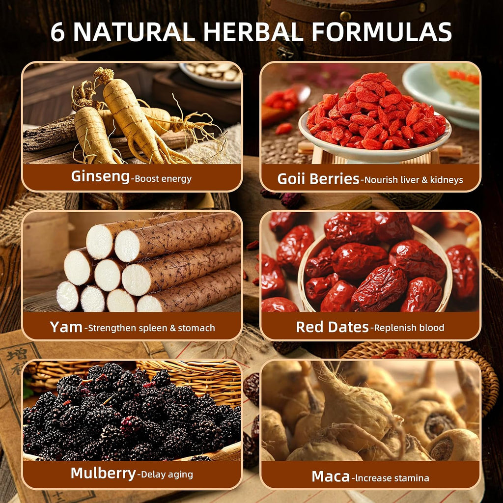 Natural herbal tea blend for wellness