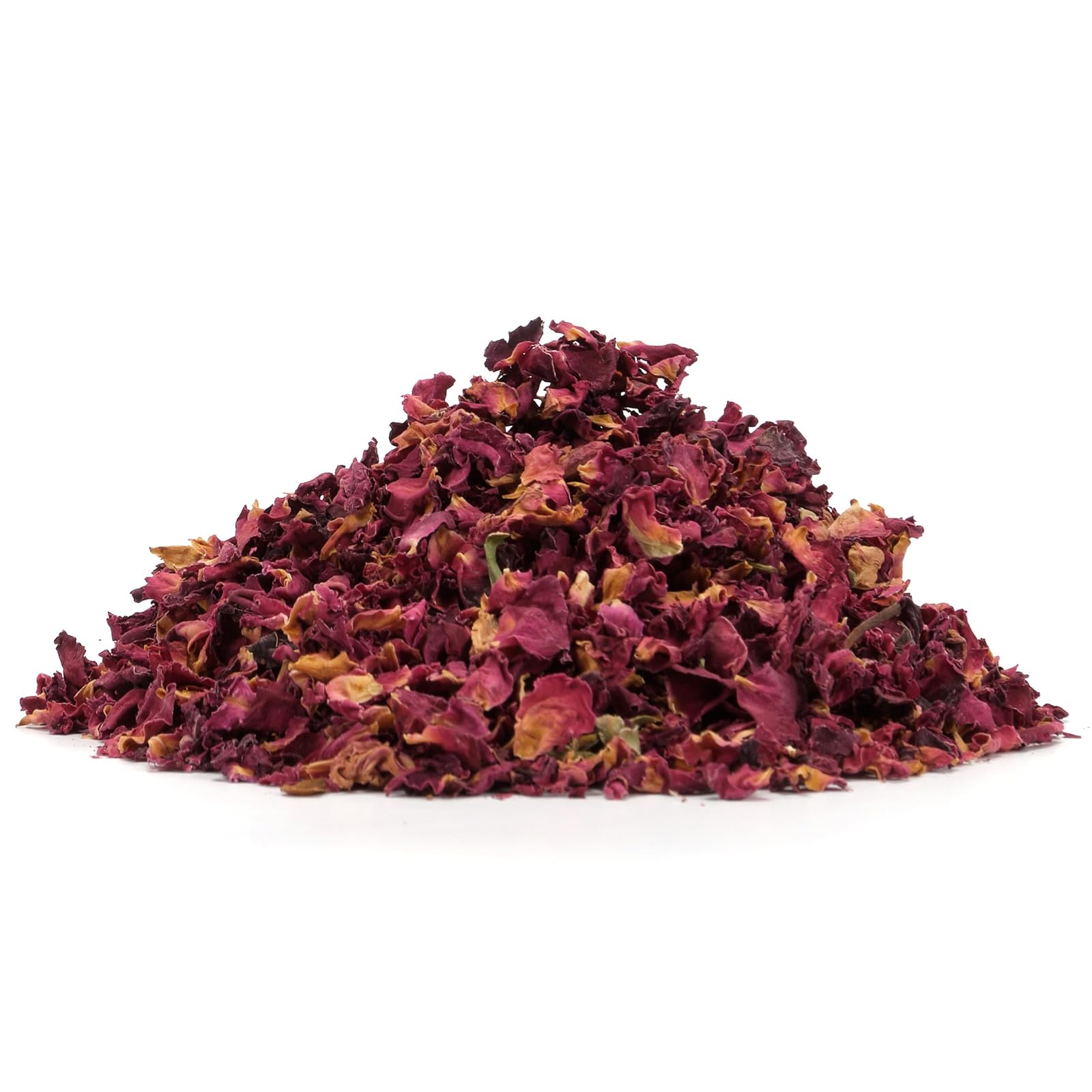 natural herbal tea blend with rose