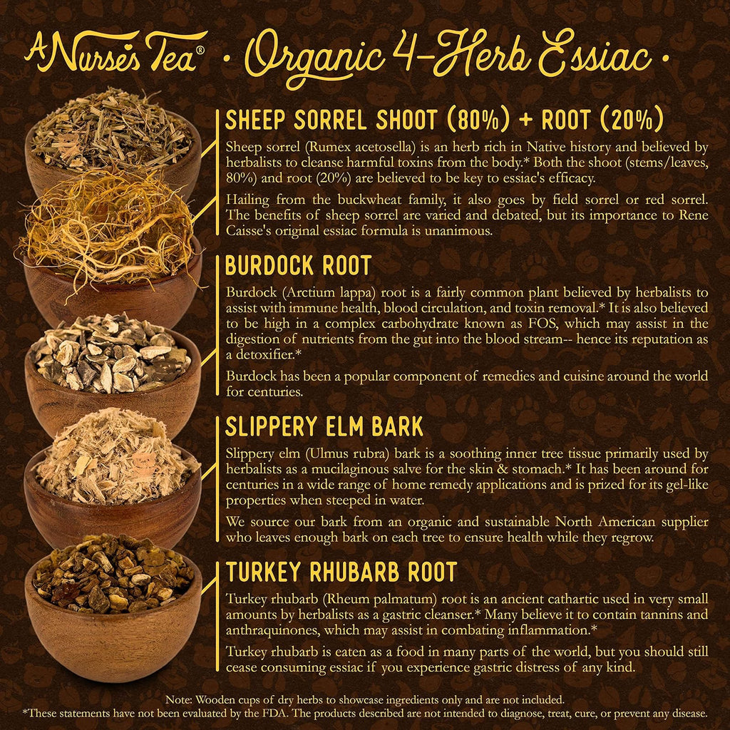 Natural herbal tea blend