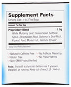 Natural herbal tea for balanced sugar