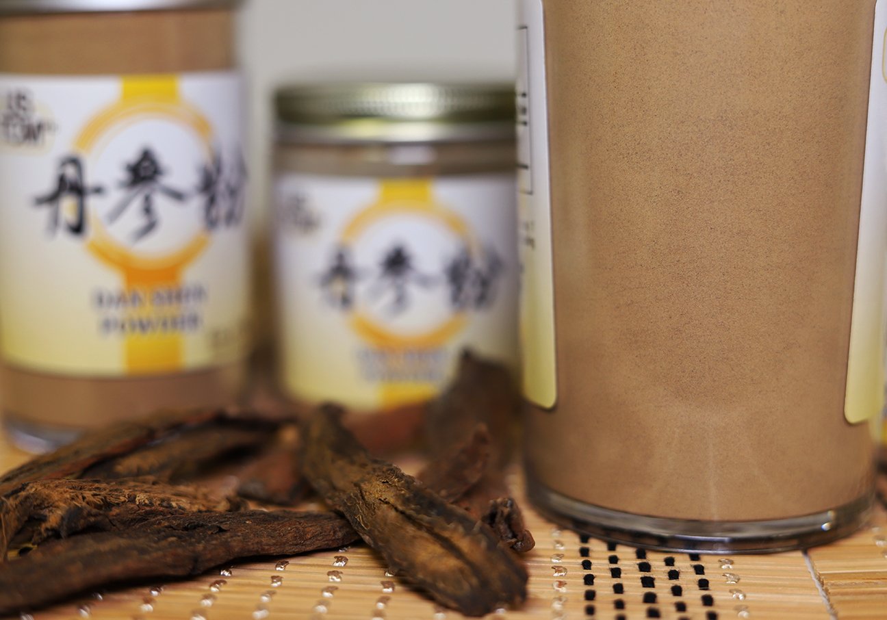Natural herbal tea for calming effects