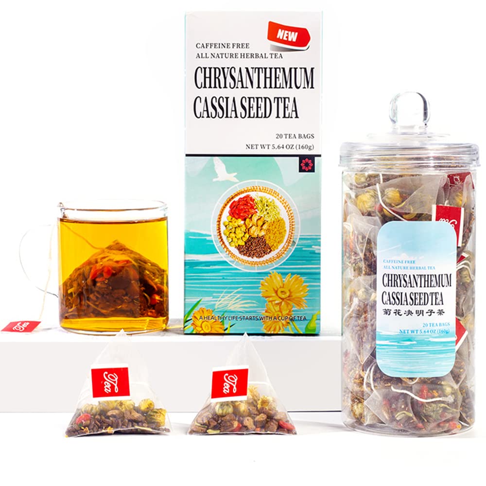 Natural herbal tea for calming effects