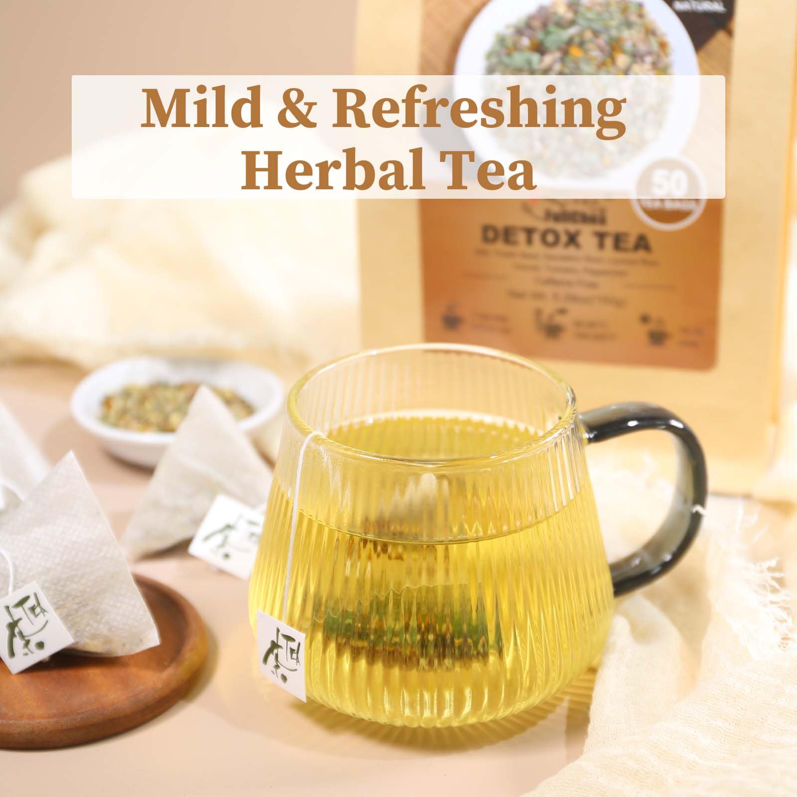 Natural herbal tea for cleansing