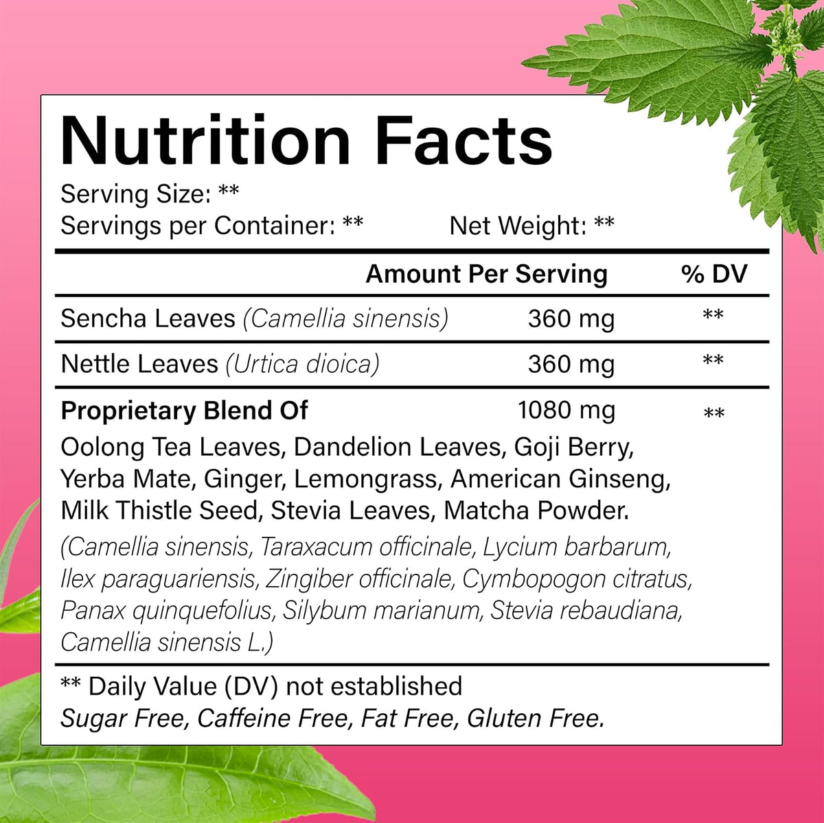 natural herbal tea for detox