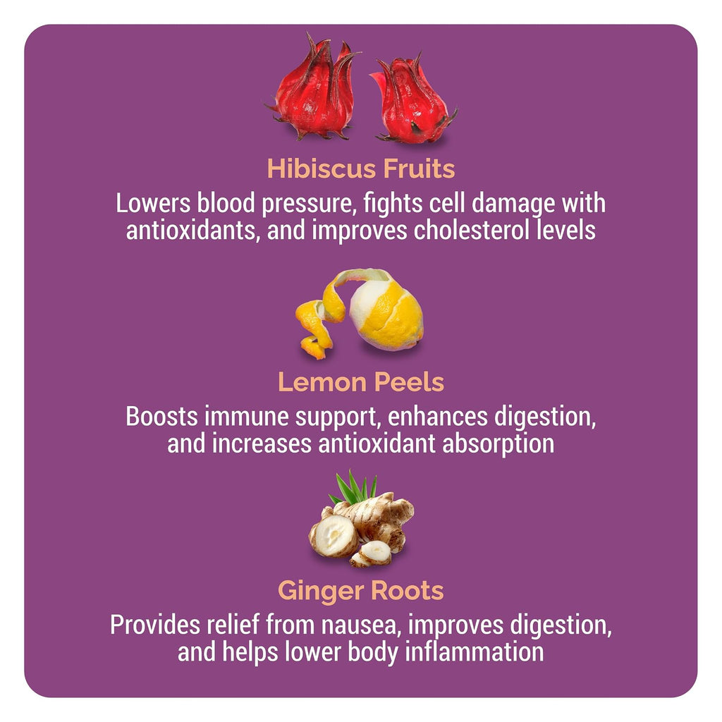 Natural herbal tea for digestive health