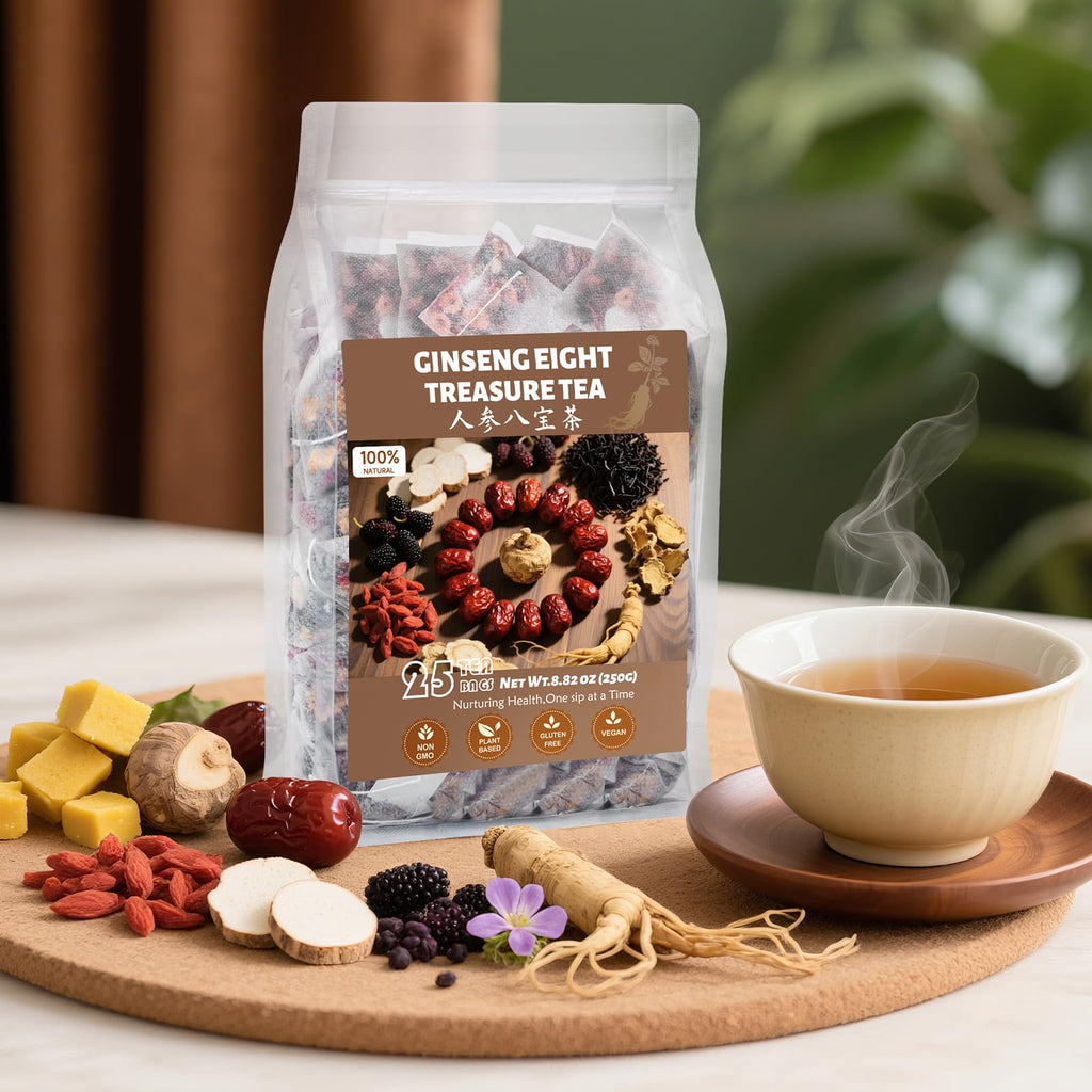 Natural herbal tea for energy
