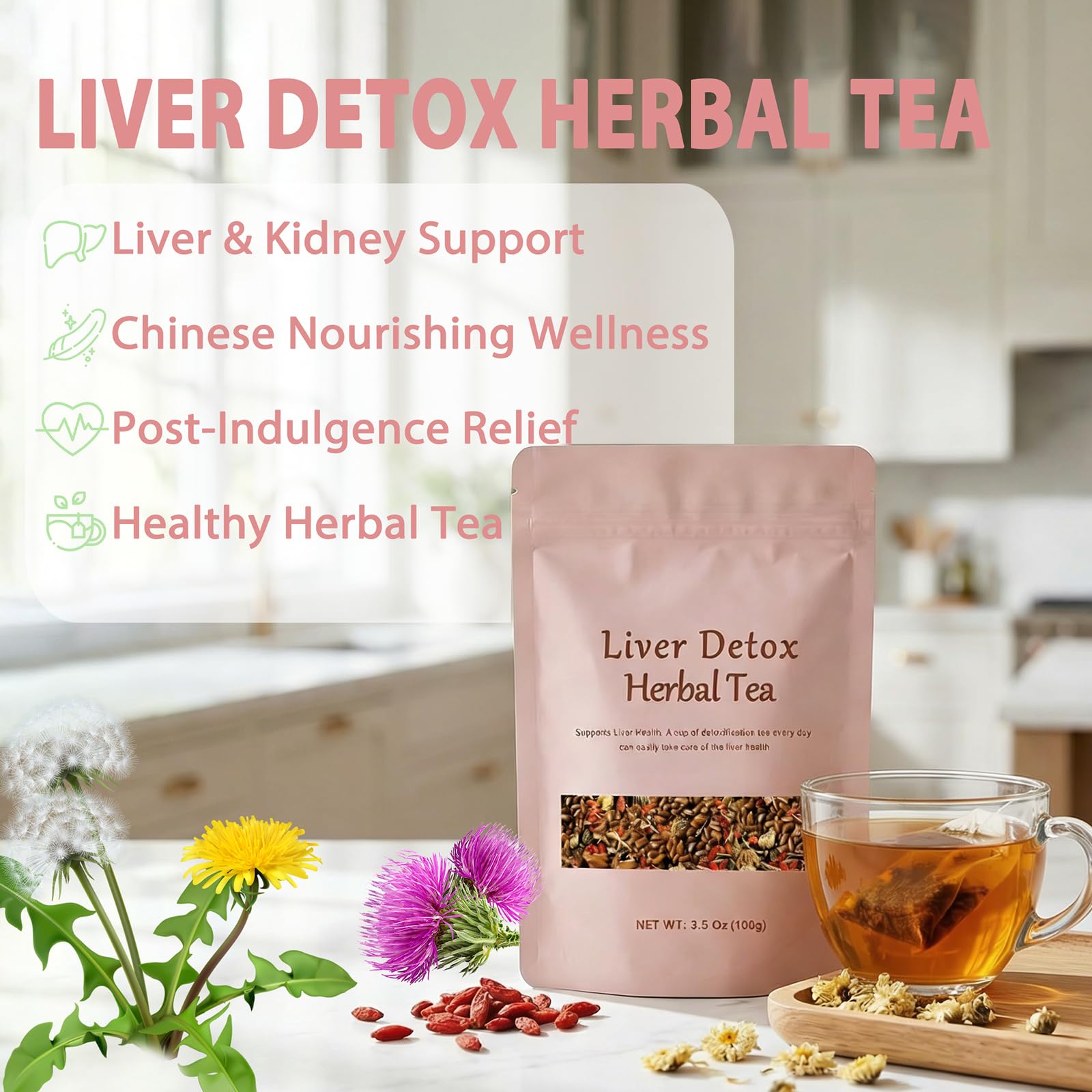 natural herbal tea for liver health