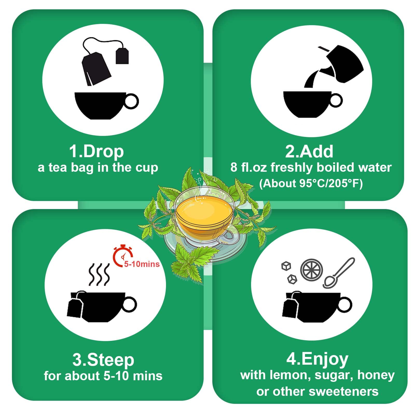 natural herbal tea for relaxation