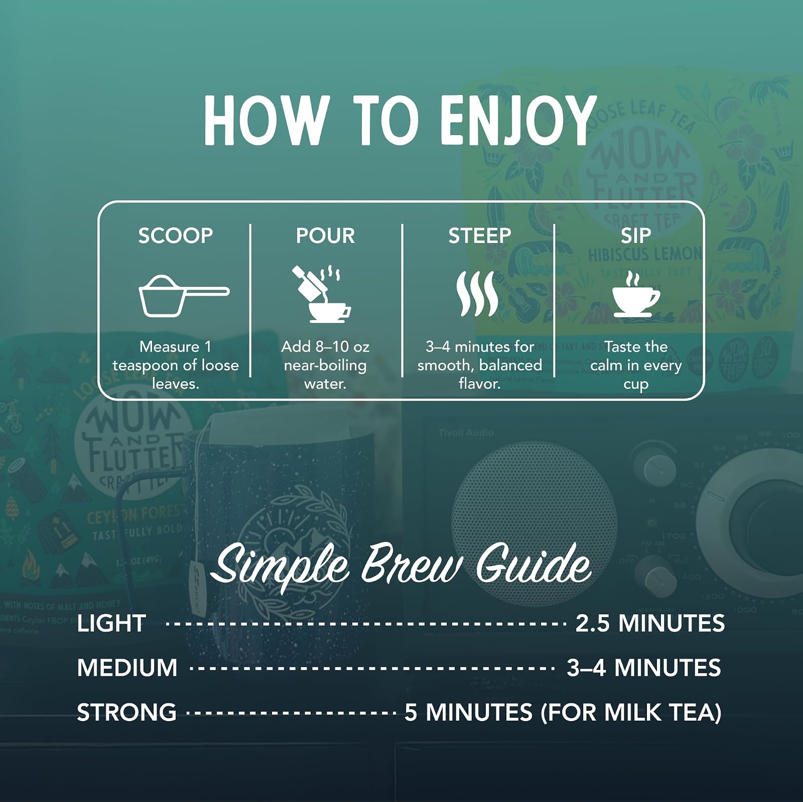 natural herbal tea for relaxation