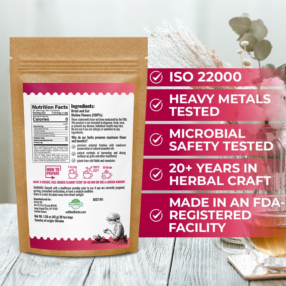 Natural herbal tea for relaxation