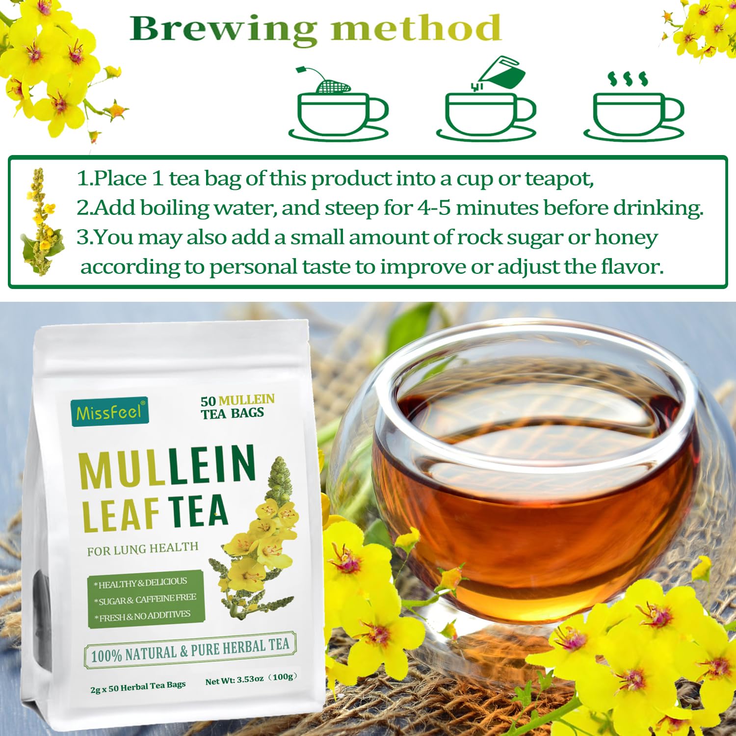 natural herbal tea for relaxation