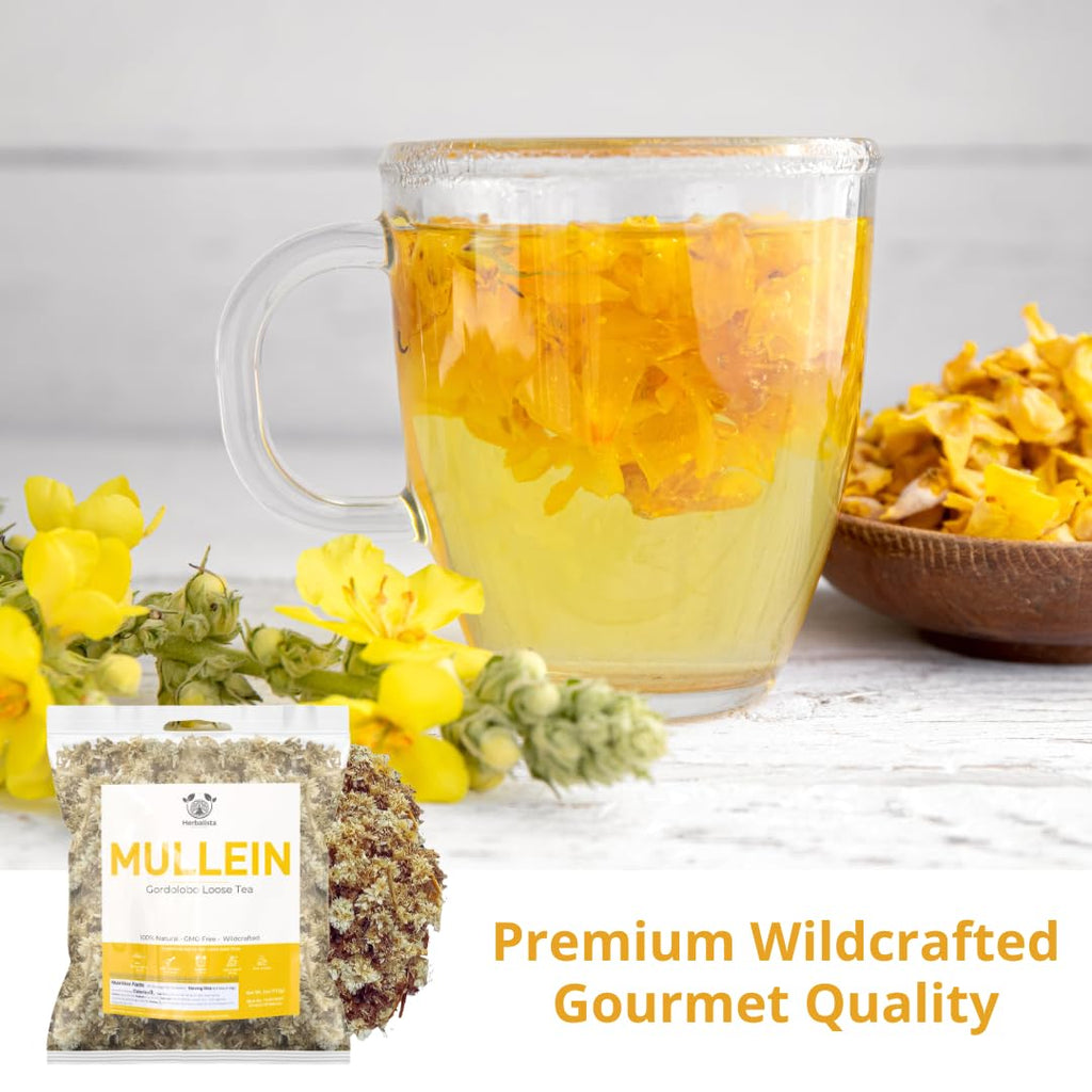 Natural herbal tea for respiratory health