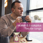 Natural herbal tea for soothing relief