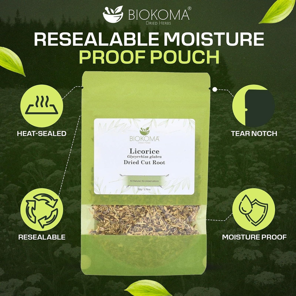 Natural herbal tea for soothing throat
