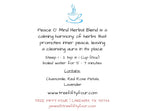 natural herbal tea for stress relief