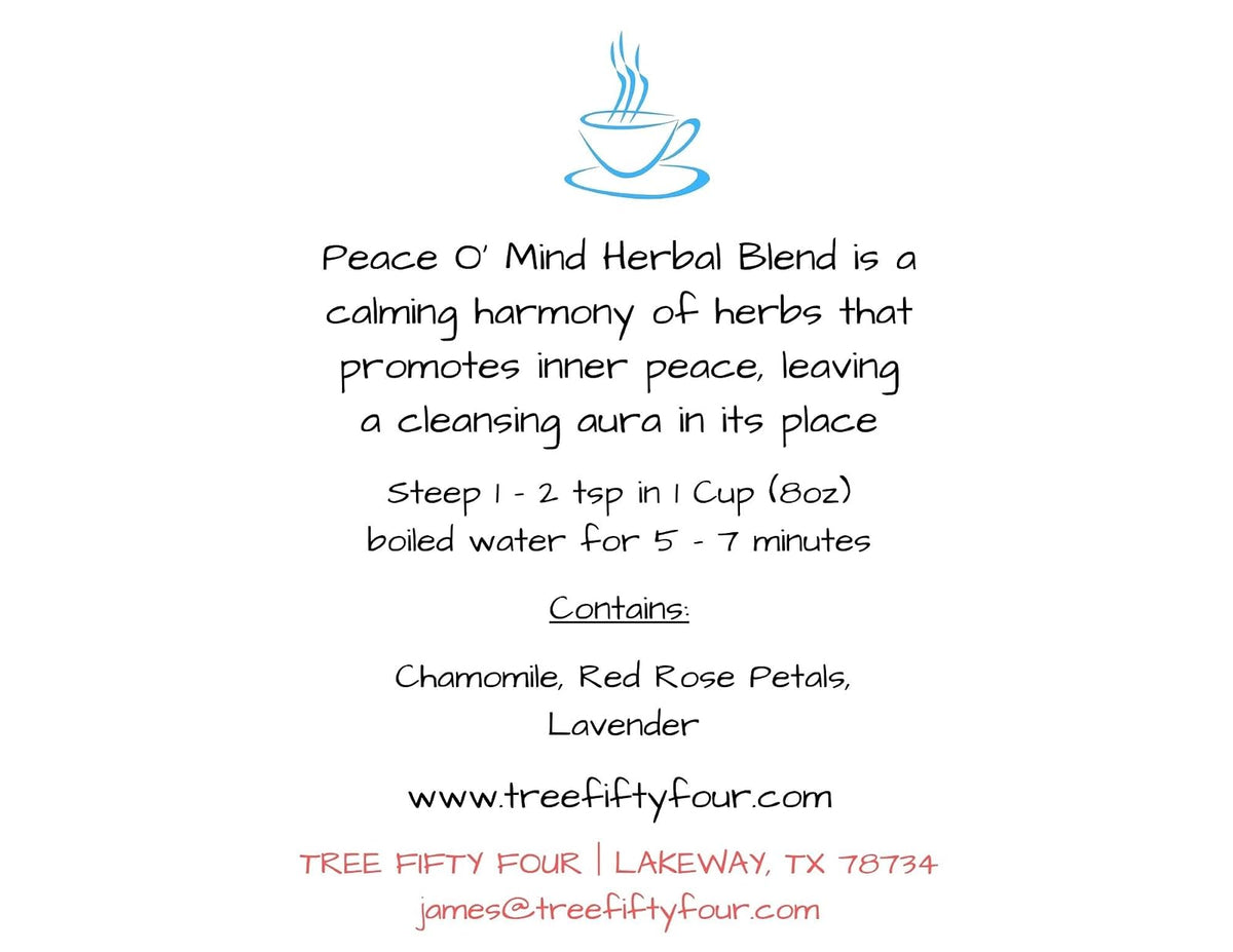 natural herbal tea for stress relief