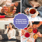 natural herbal tea for stress relief
