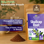 Natural herbal tea for stress relief