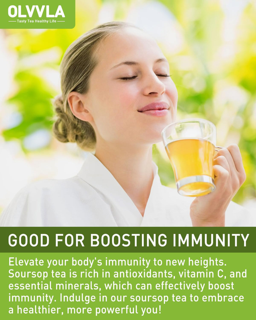 Natural herbal tea for wellness