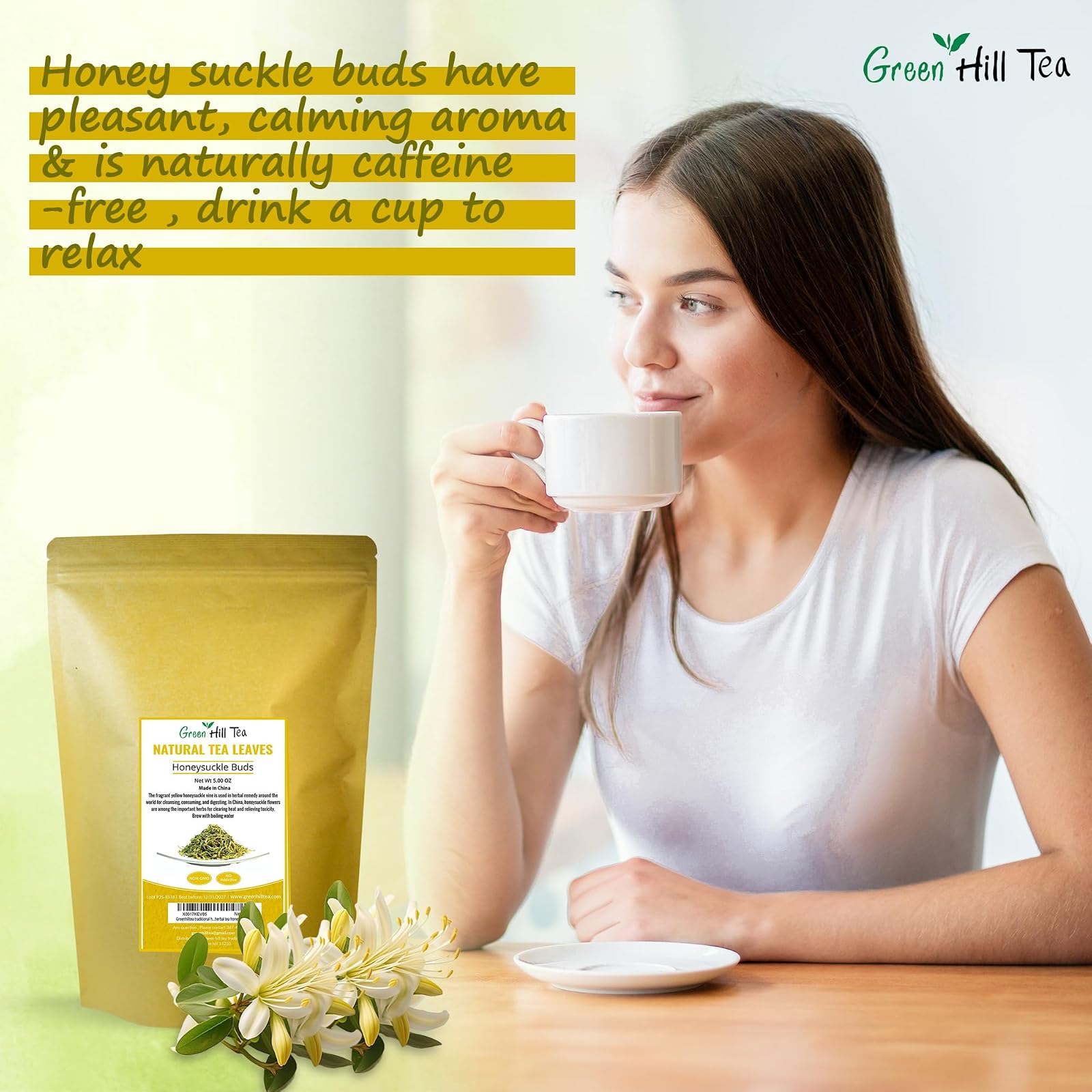 Natural herbal tea for wellness