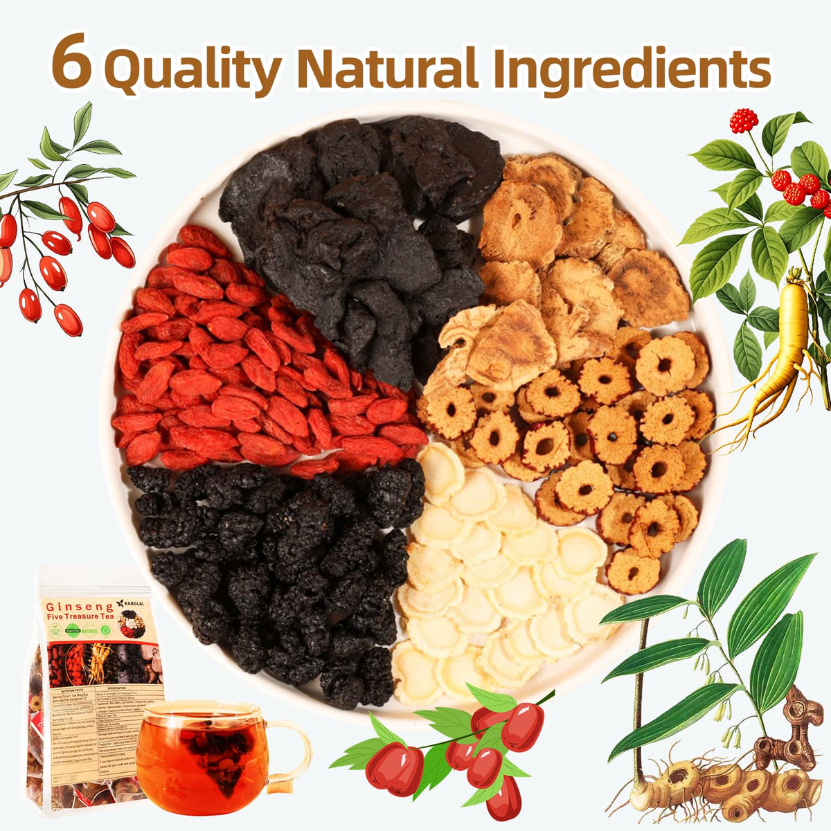 natural herbal tea for wellness