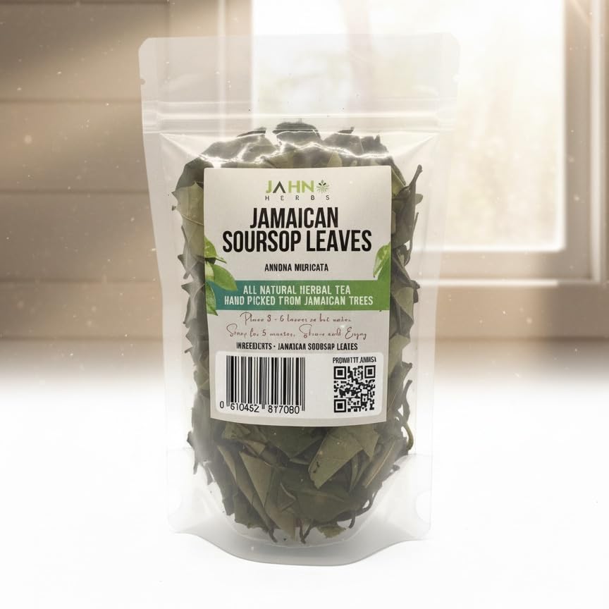 natural herbal tea from soursop leaves